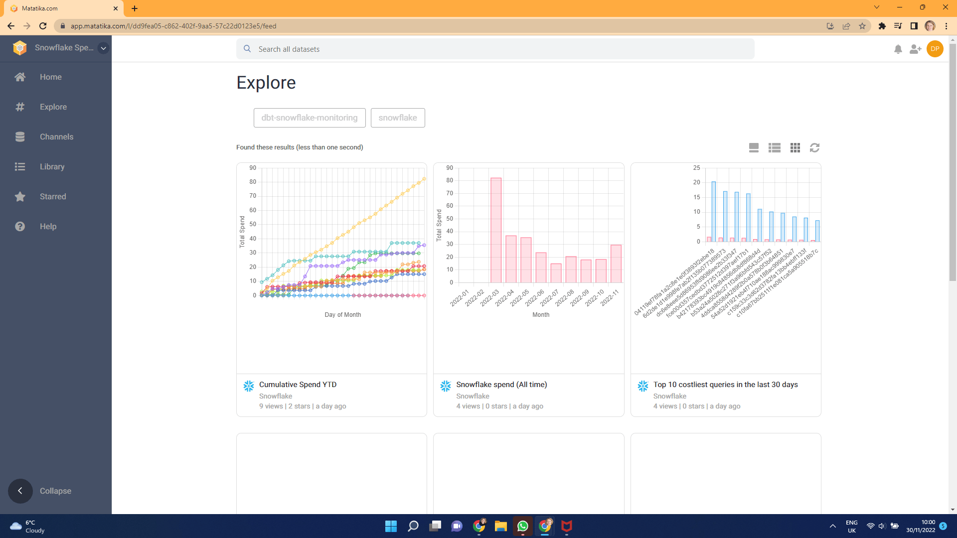 Product Update: November | Matatika